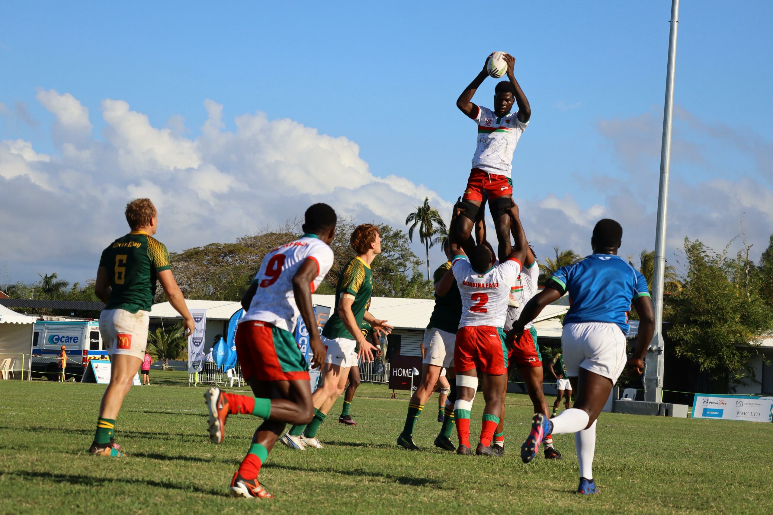 Africa Men's Sevens : le Burkina Faso 9e sur 12 au tournoi de rugby à 7 ...