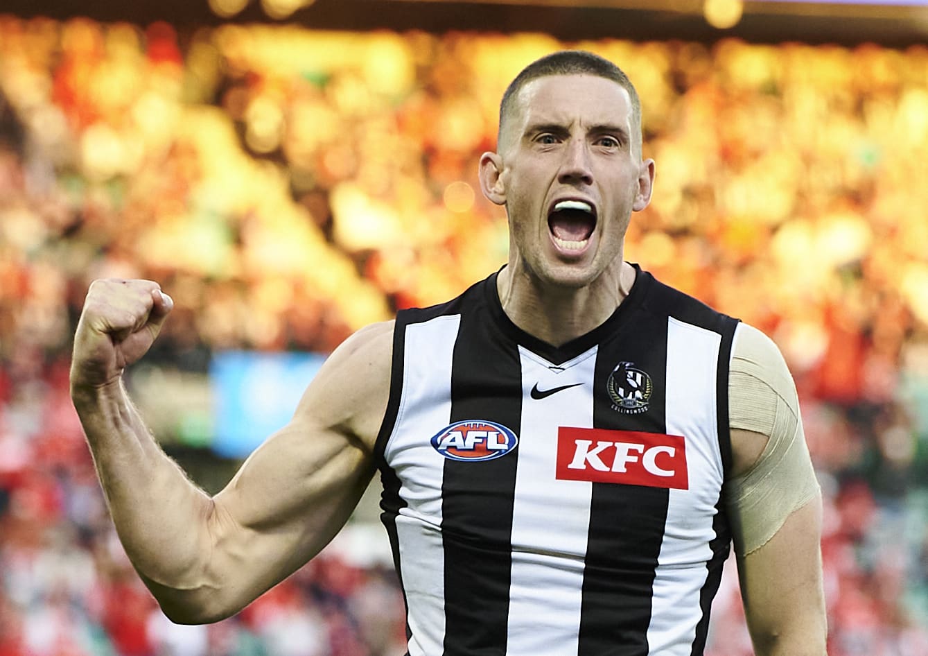 Collingwood ruckman makes call on future amid interest from pair of ...