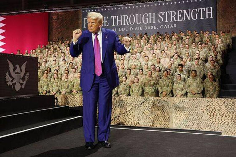 Chilling map shows US Middle Eastern bases on red alert after Iranian ...