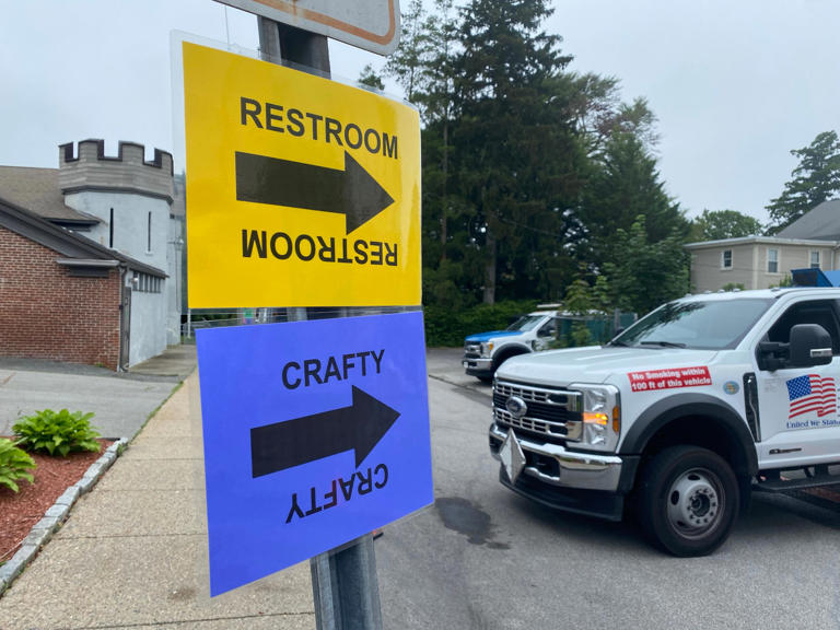 Mysterious signs spring up around RI. Here's what they mean and how to ...
