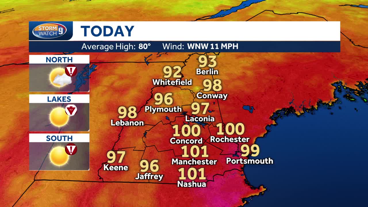 Video: Intense heat and humidity could break records in several ...