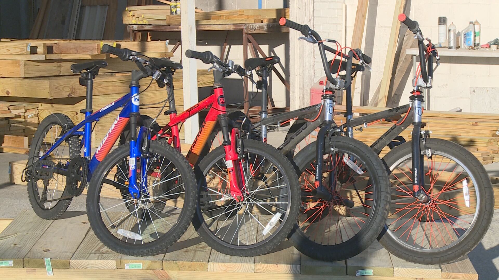 Bike-building event kicks off to get kids outside