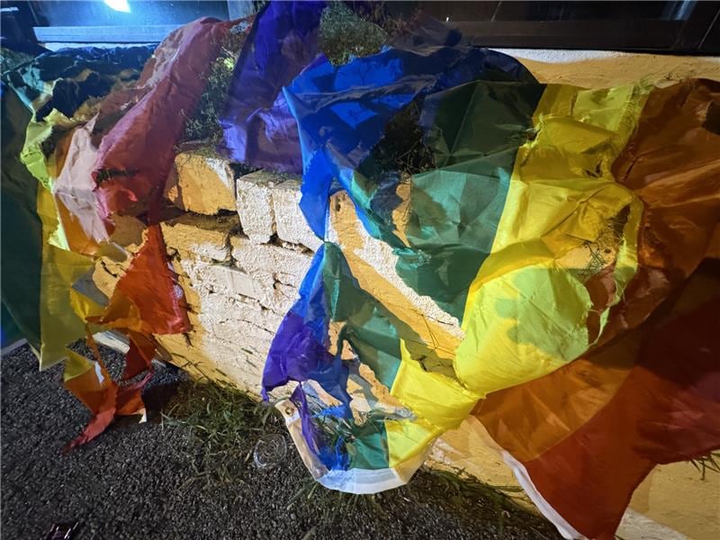 4 charged with destroying Pride flags near Atlanta’s rainbow crosswalk ...