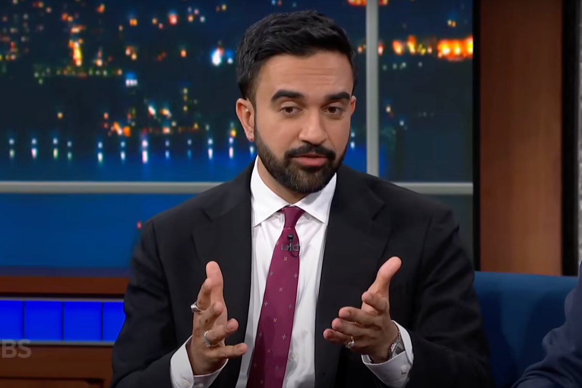 Colbert grills NYC mayoral candidate Zohran Mamdani on his Israel views ...