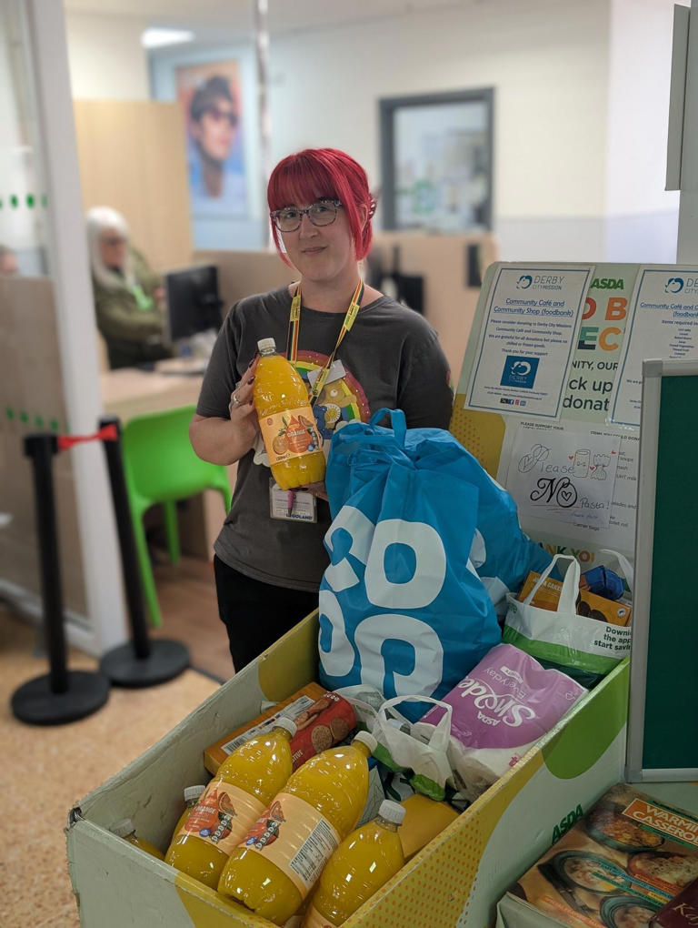 ASDA Spondon Food Drive with Derby City Mission was a huge success
