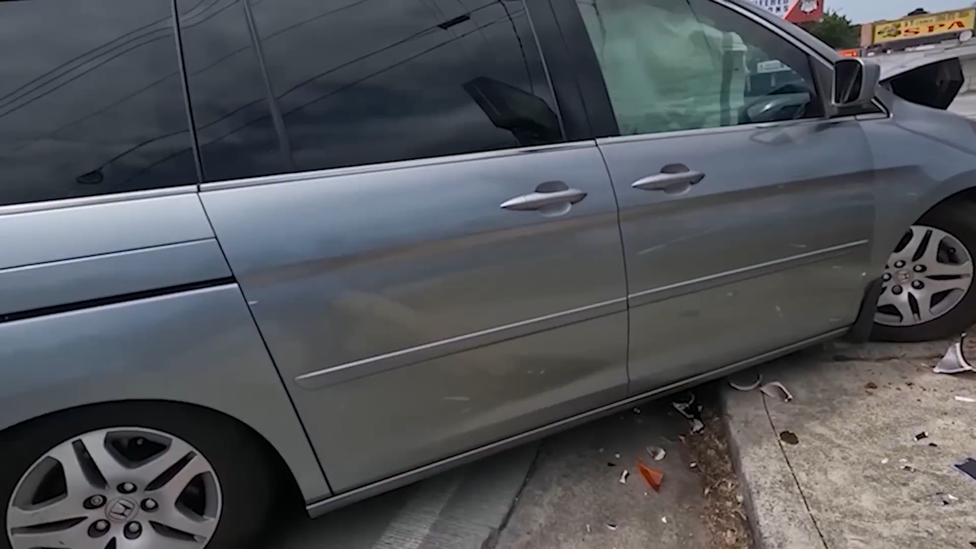 Driver Flees Scene After Crash!