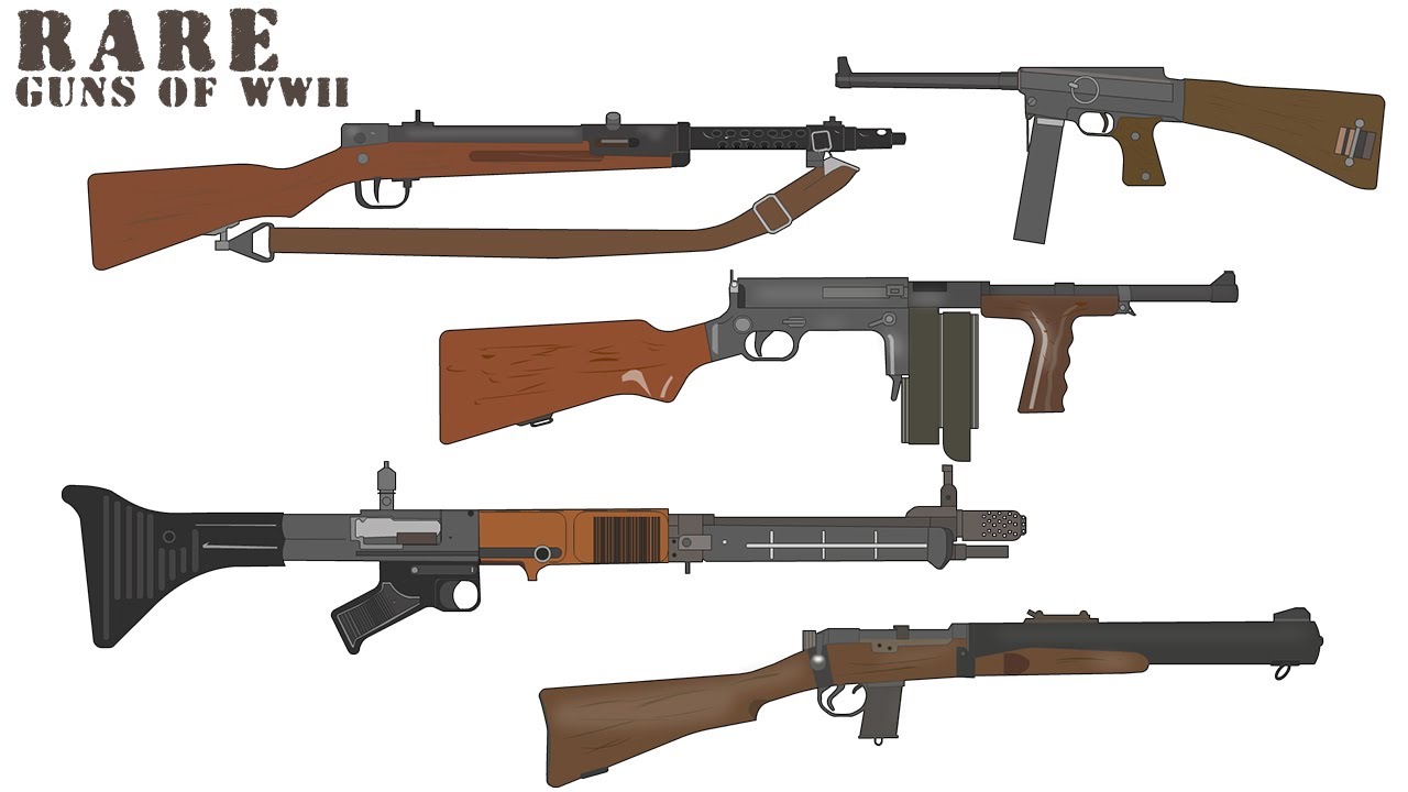 Top 5 Most Elusive Firearms of WWII