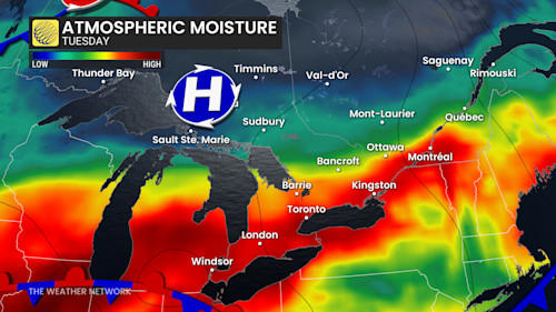Watching a funnel cloud risk with Tuesday's storms in southern Ontario