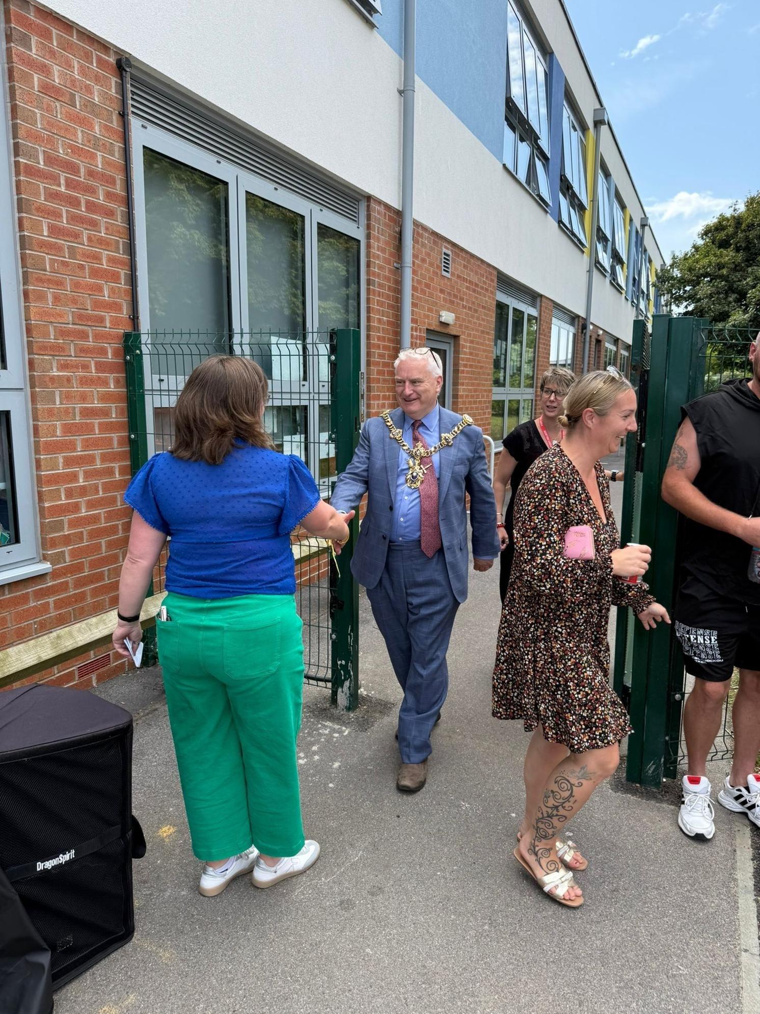 Beacon View Primary Academy welcomes Lord Mayor to summer fair