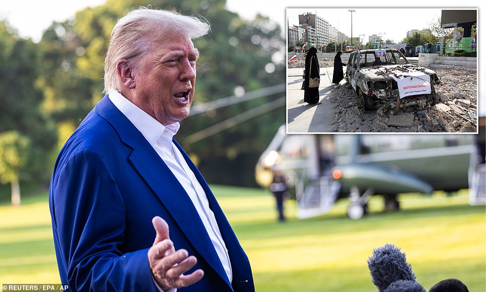 Trump's foul-mouthed rant over ceasefire deal