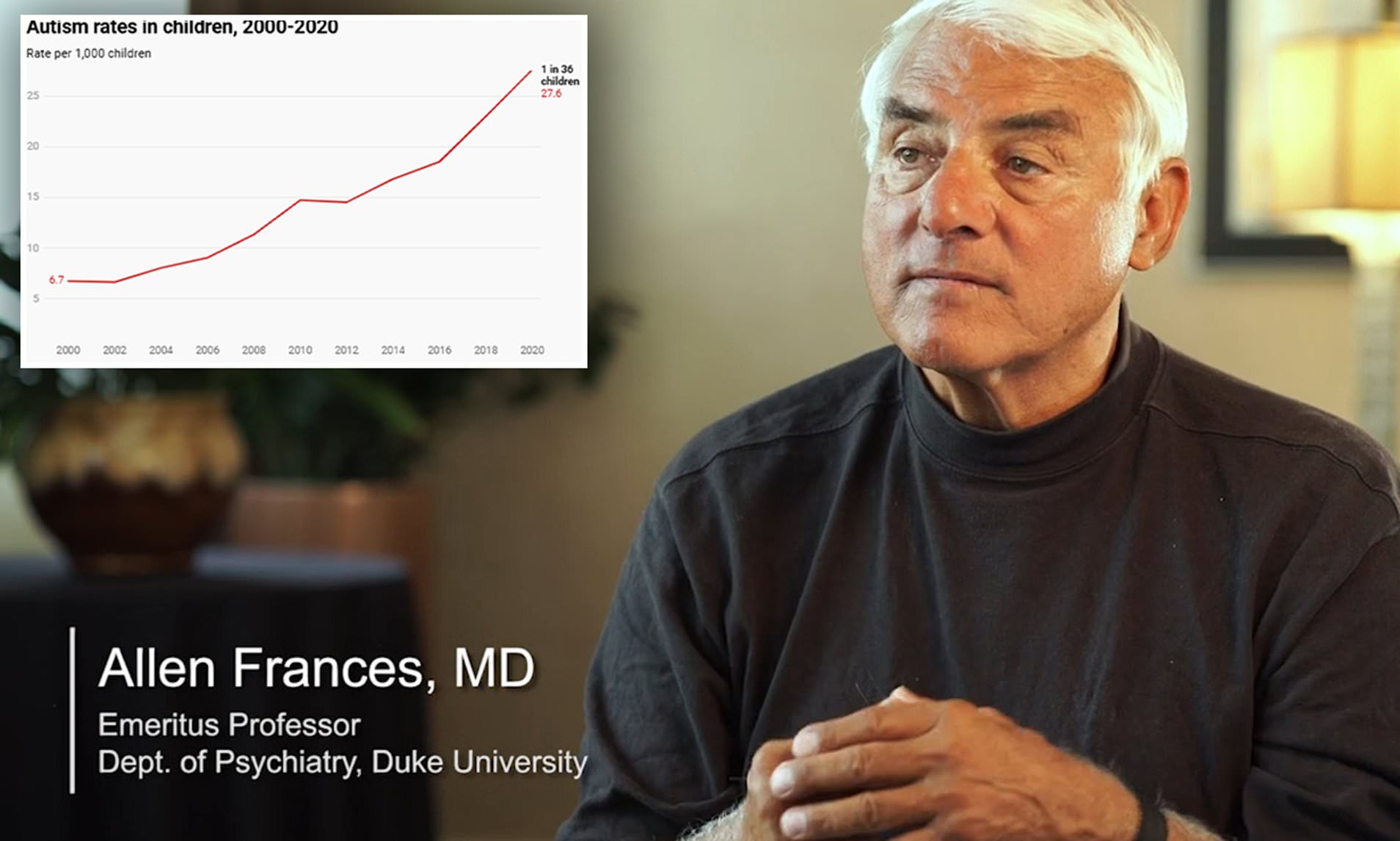 I'm the reason autism rates in America have soared... it's left me ...