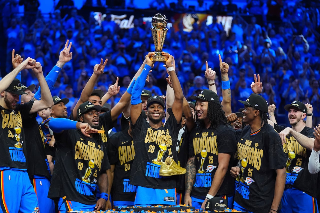 Shai Gilgeous-Alexander's 'incredible' NBA championship win and year ...