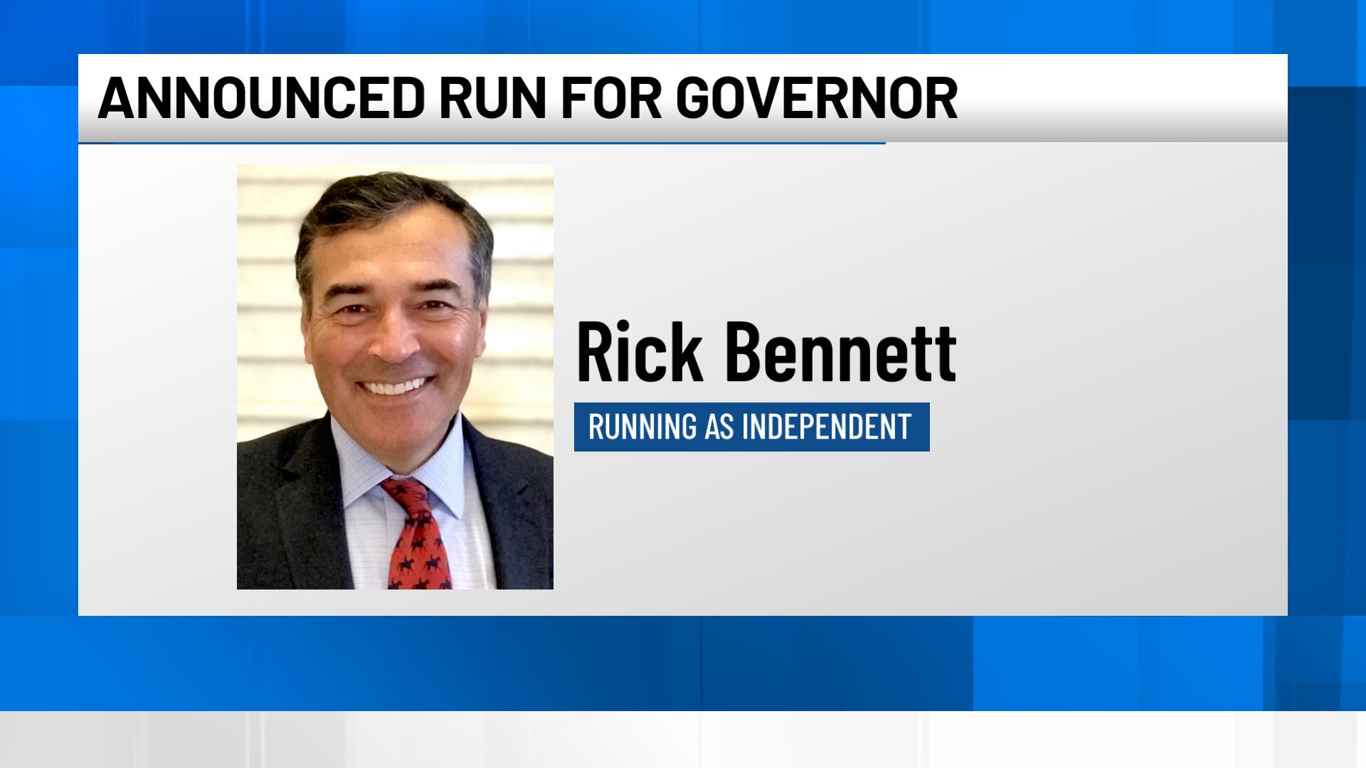 Republican lawmaker announces run for Maine governor as an independent