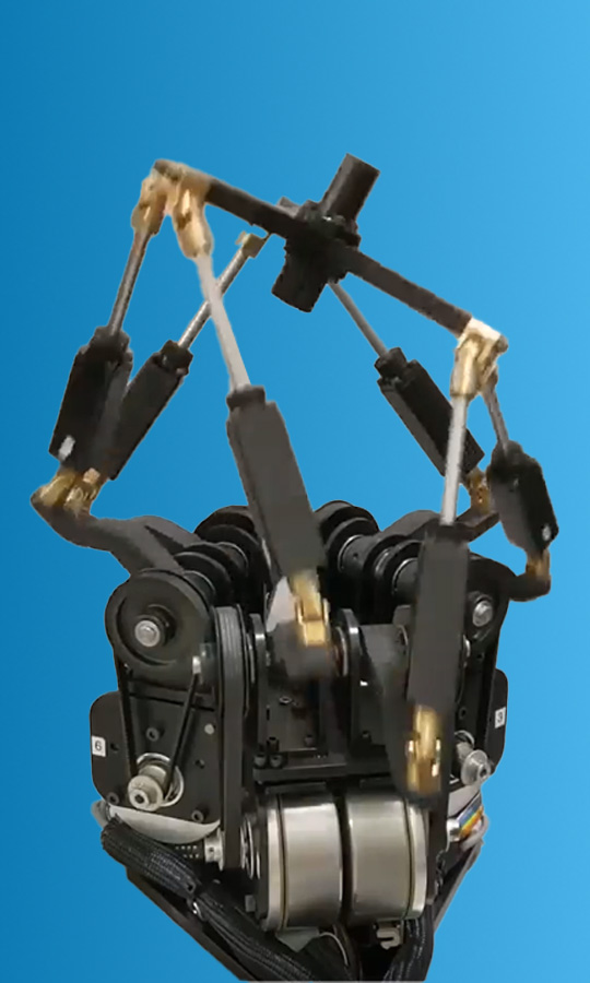 Crazy Motion Robot Has Six Degrees of Freedom