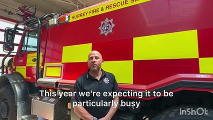 Jo Crow, Station Commander at Farnham Fire Station, talks about the ...