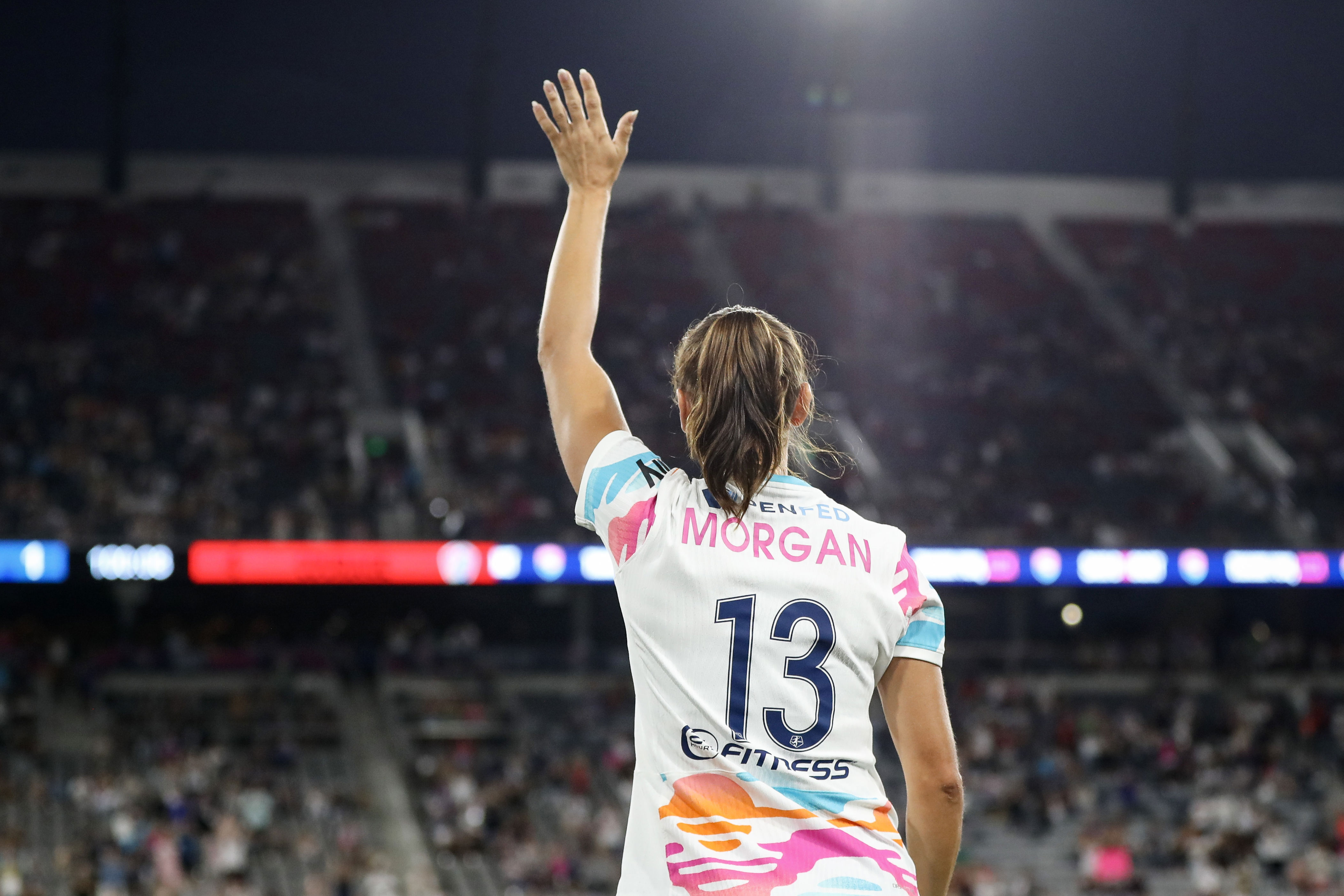 Wave to retire Alex Morgan's No. 13 Jersey in September
