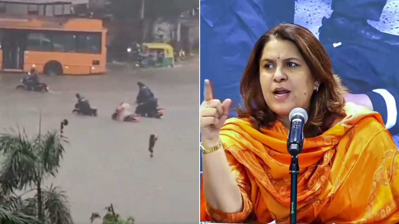 'Boats are sailing, cars are floating': Congress' Supriya Shrinate slams BJP's Gujarat model ...