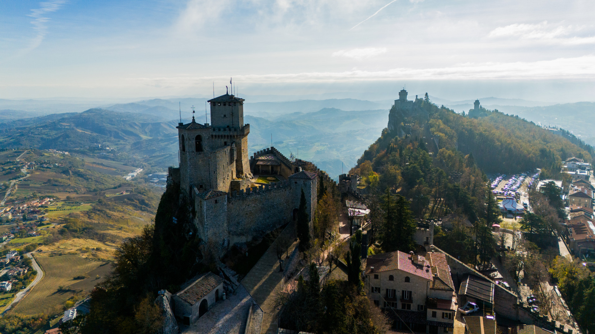 Largest countries without essential features