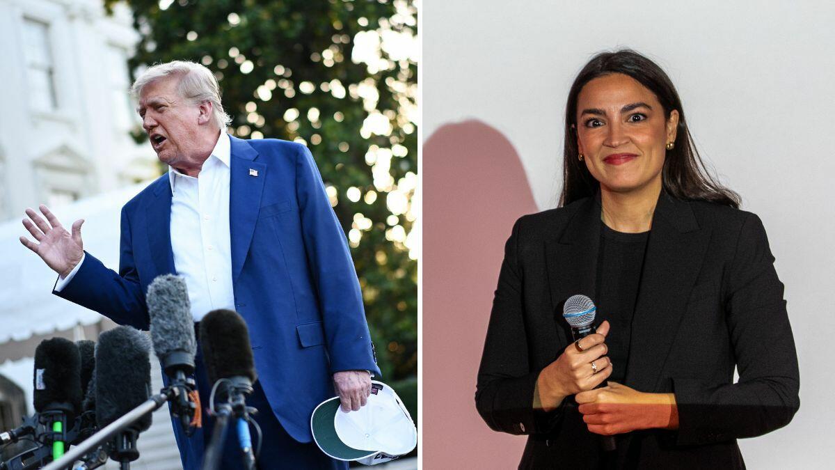 Trump Fires Back At AOC, Democrats Calling For His Impeachment