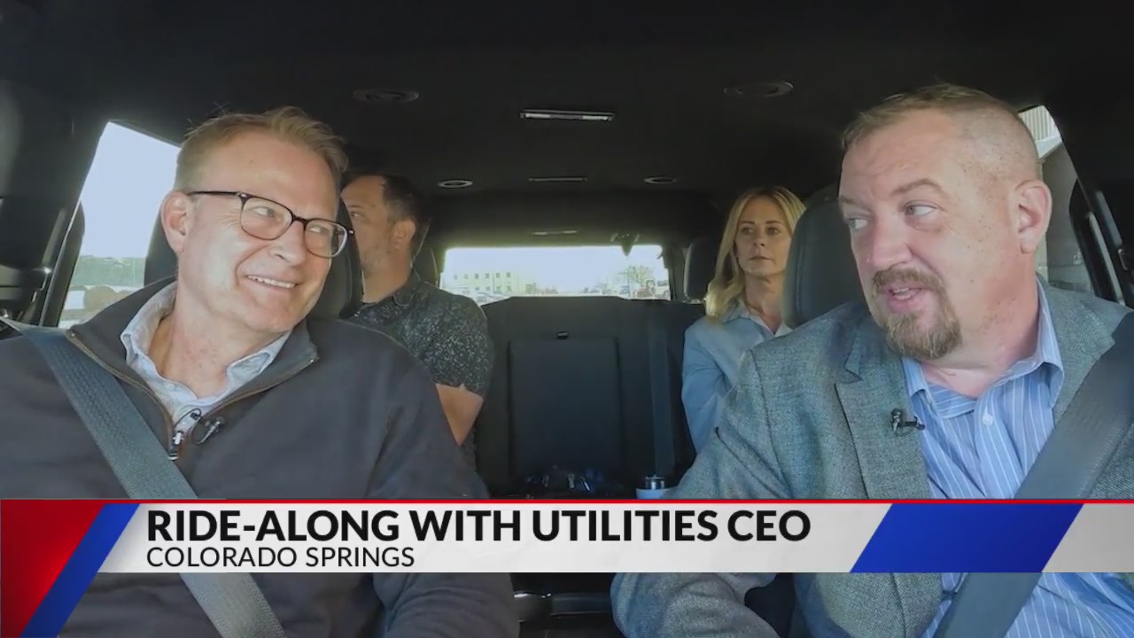 FOX21 News ride-along with CEO of Colorado Springs Utilities