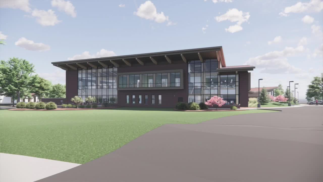 Walker building new library