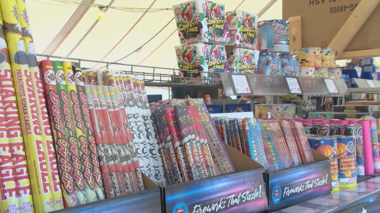 Tariffs driving up firework prices