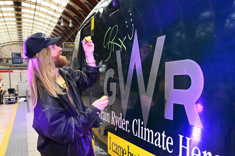 Sam Ryder unveils ‘Train Ryder’ to kick off sustainable summer travel ...