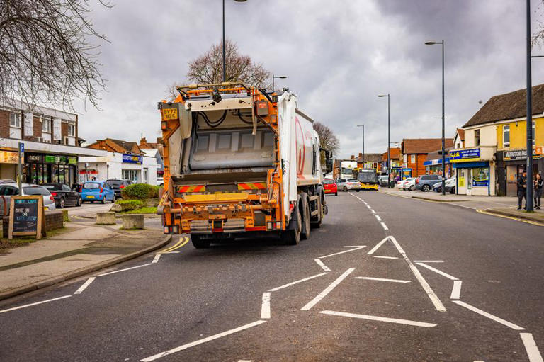 Derbyshire refuse worker dies in collision on way to work as bosses pay ...