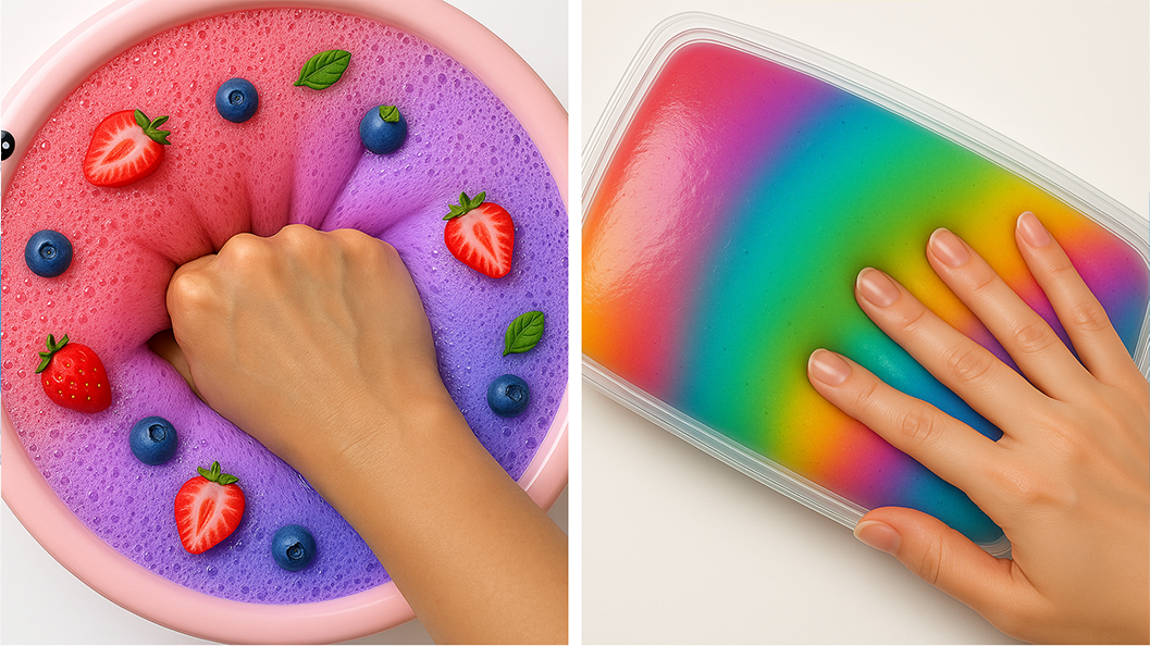 30 Minutes of Oddly Satisfying Slime ASMR | Relaxing When Stressed or ...