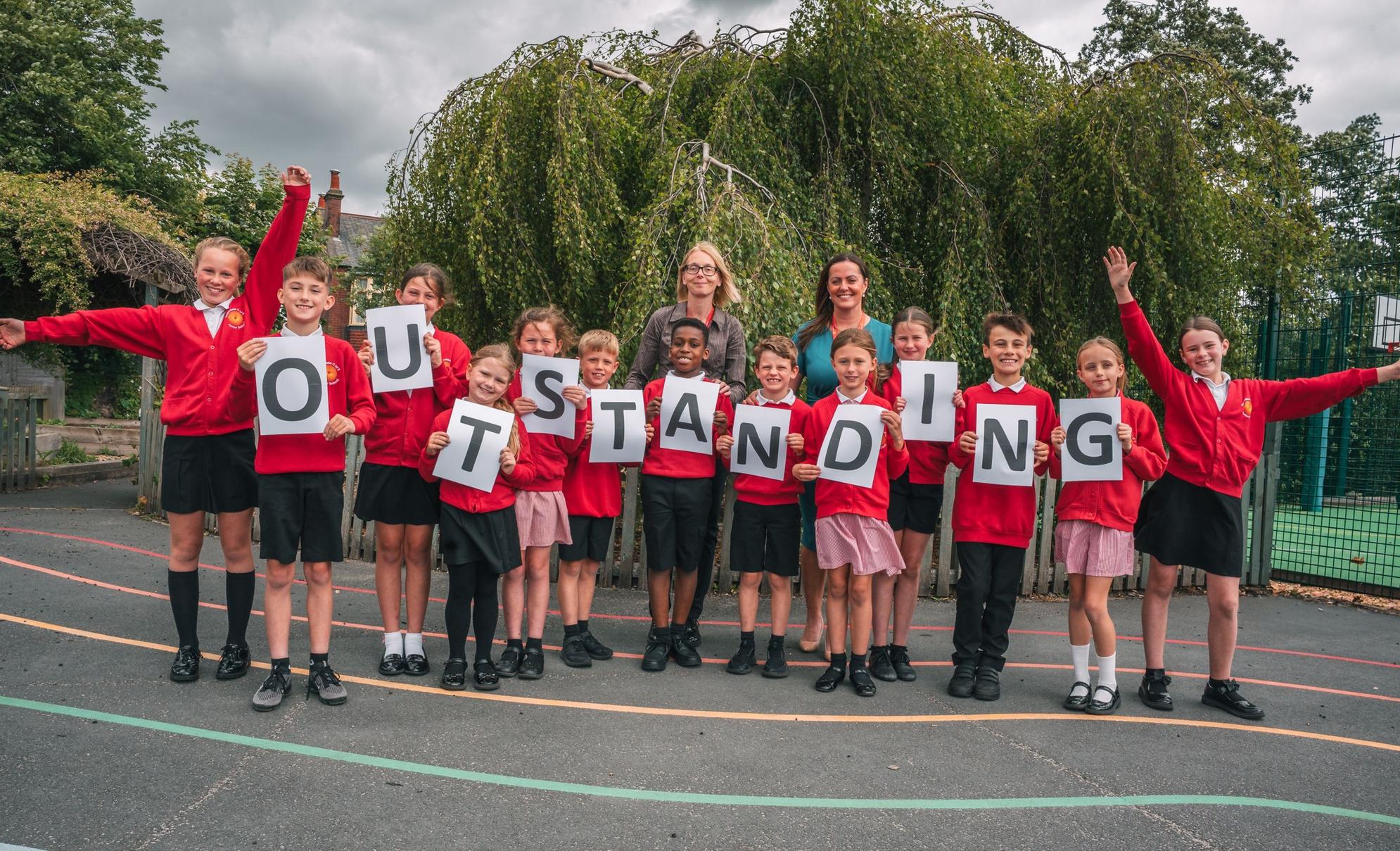 “Wonderful” school’s outstanding Ofsted