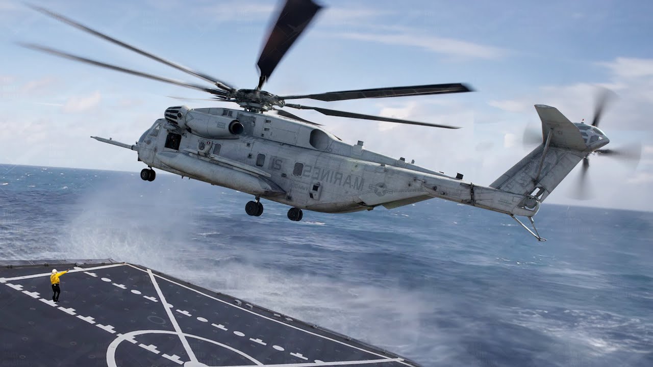 How Giant US Helicopters Intercept and Seize Illegal Vessels at Sea