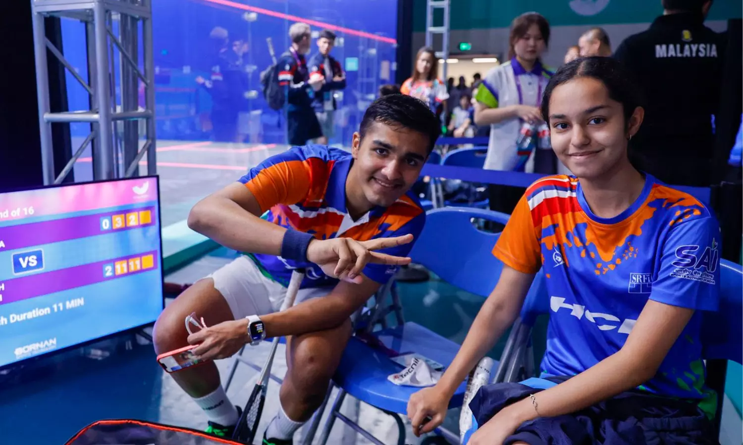 Squash: Abhay-Velavan, Anahat-Joshna storm into Asian Doubles C'ships semis