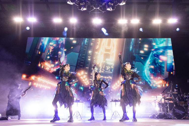 Babymetal rocks Skyla Credit Union Ampitheater