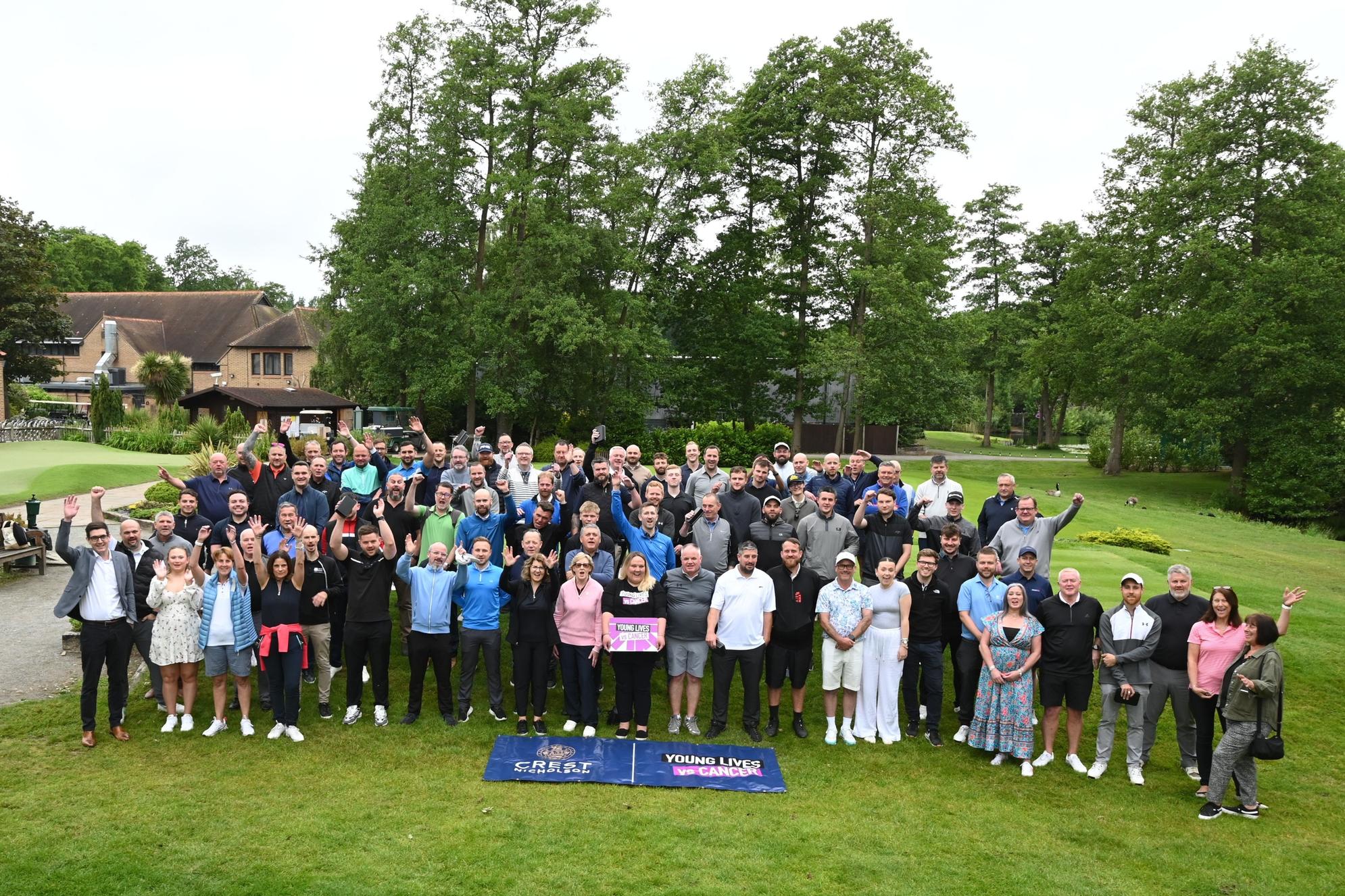 Crest Nicholson South golf day raises £45,000 for cancer charity