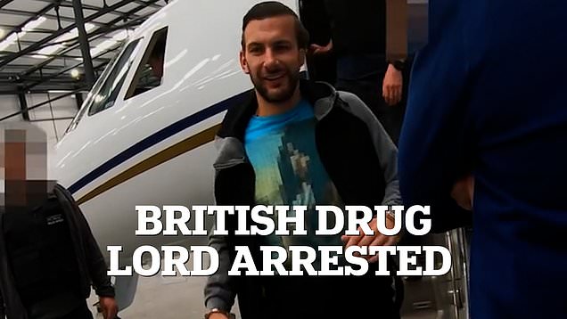 British drug lord arrested after being extradited from Switzerland