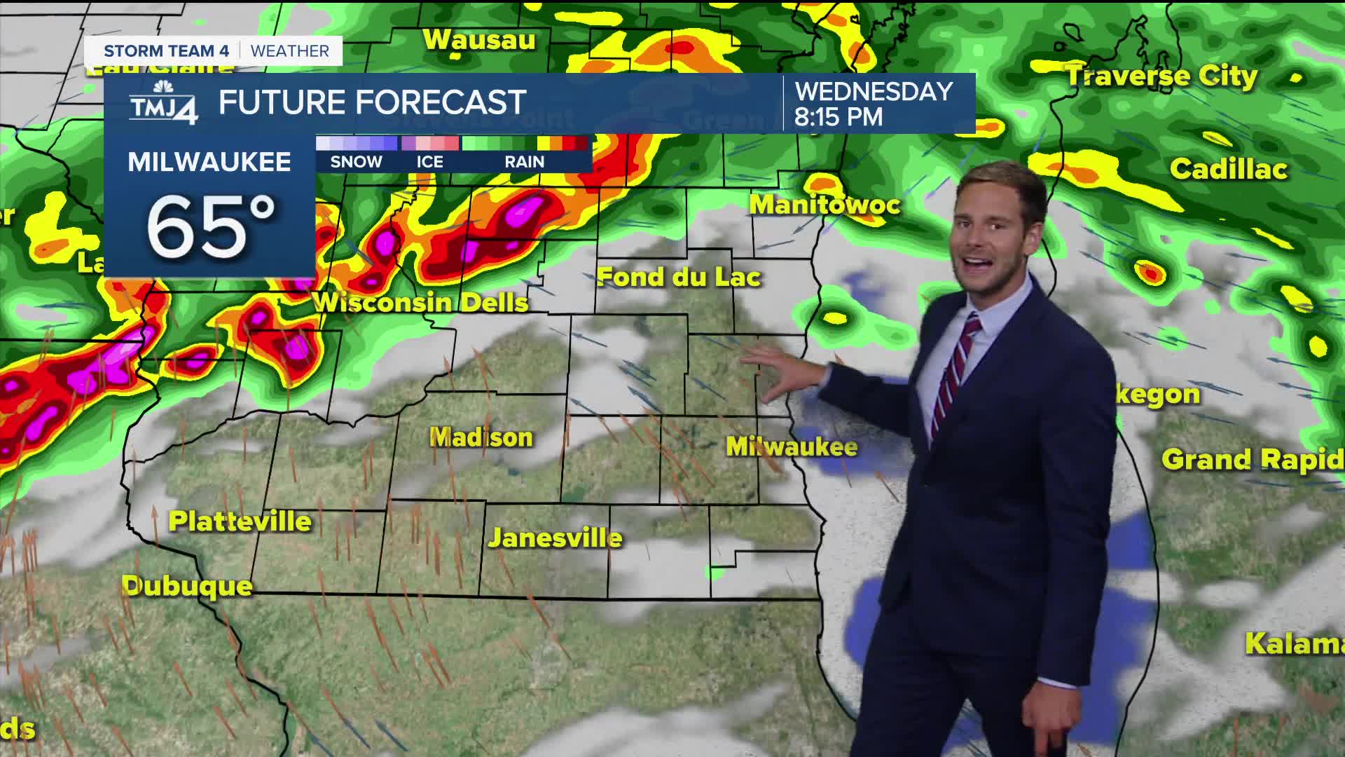 Southeast Wisconsin weather: Cold front brings rain and storms tonight