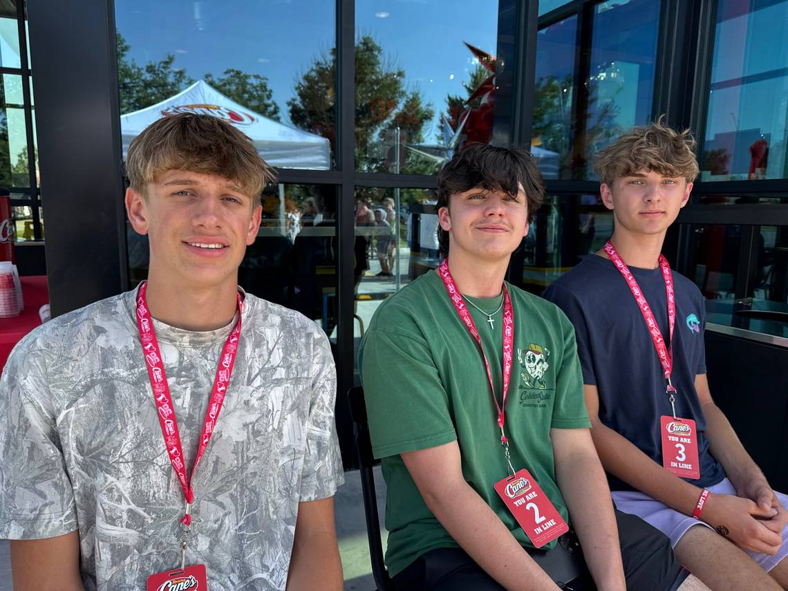 Meet the 3 Raising Cane's fans who camped 15 hours to be first in line ...