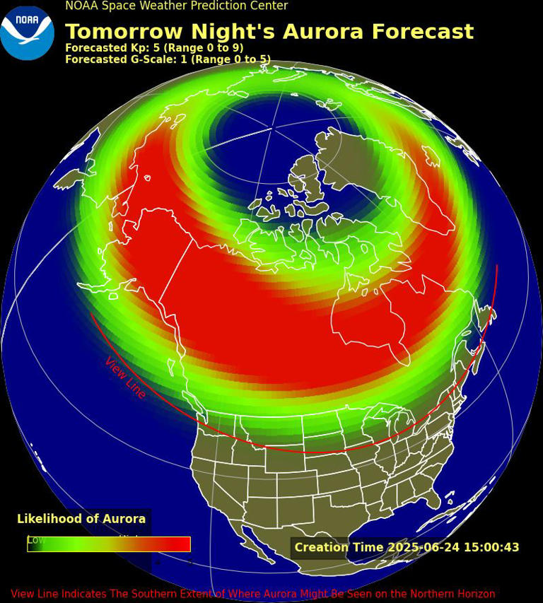 Will Tennessee see the northern lights? Solar maximus peak could mean ...