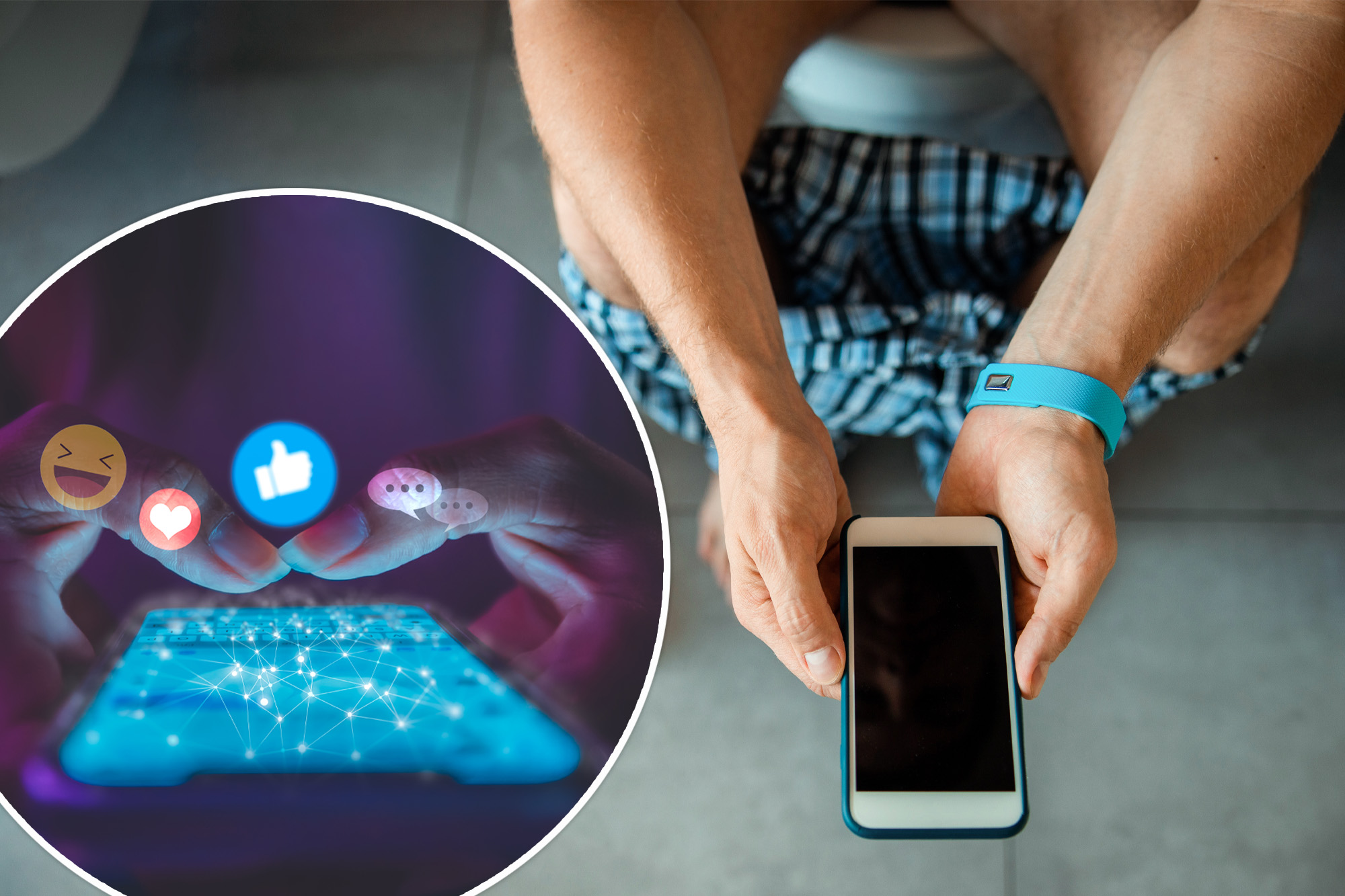 Here’s how many hours we spend using our phones on the toilet every ...