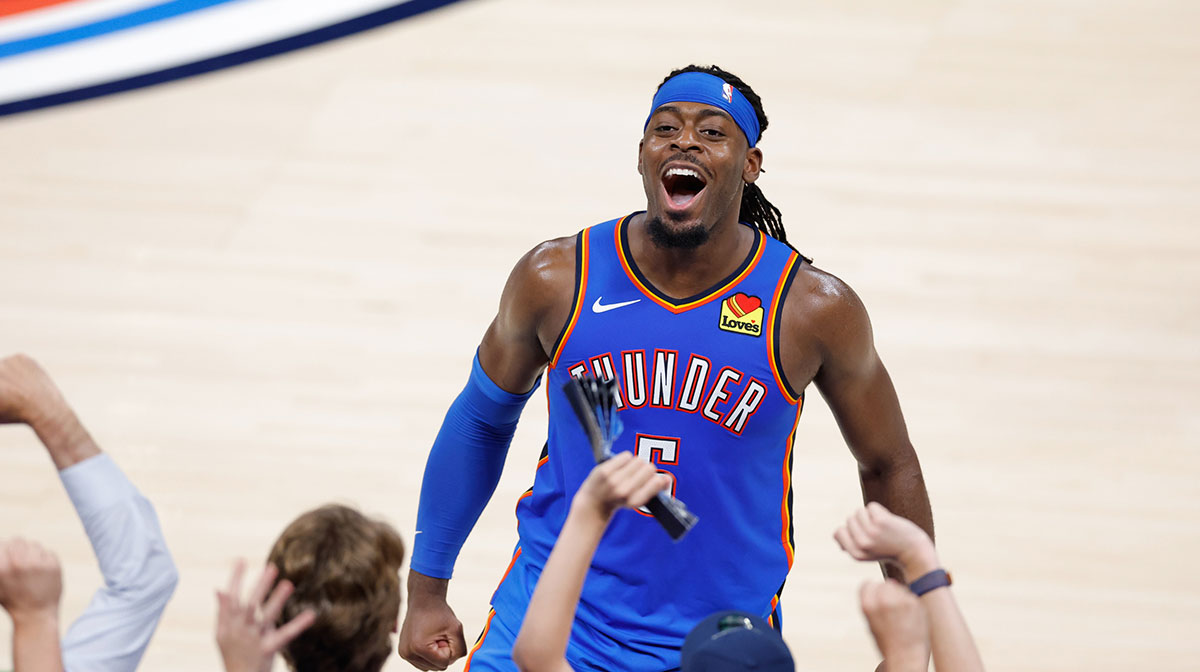 Thunder’s Lu Dort reflects on ‘crazy’ ride from undrafted to NBA champion