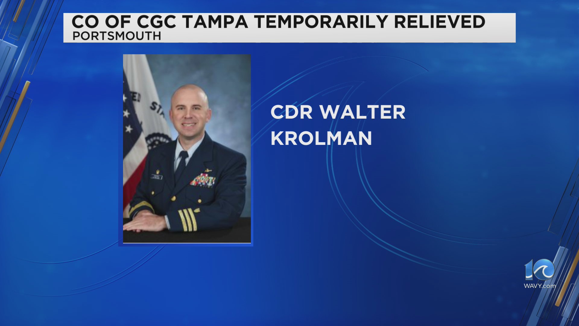 U.S. Coast Guard commanding officer relieved due to ‘lack of confidence’