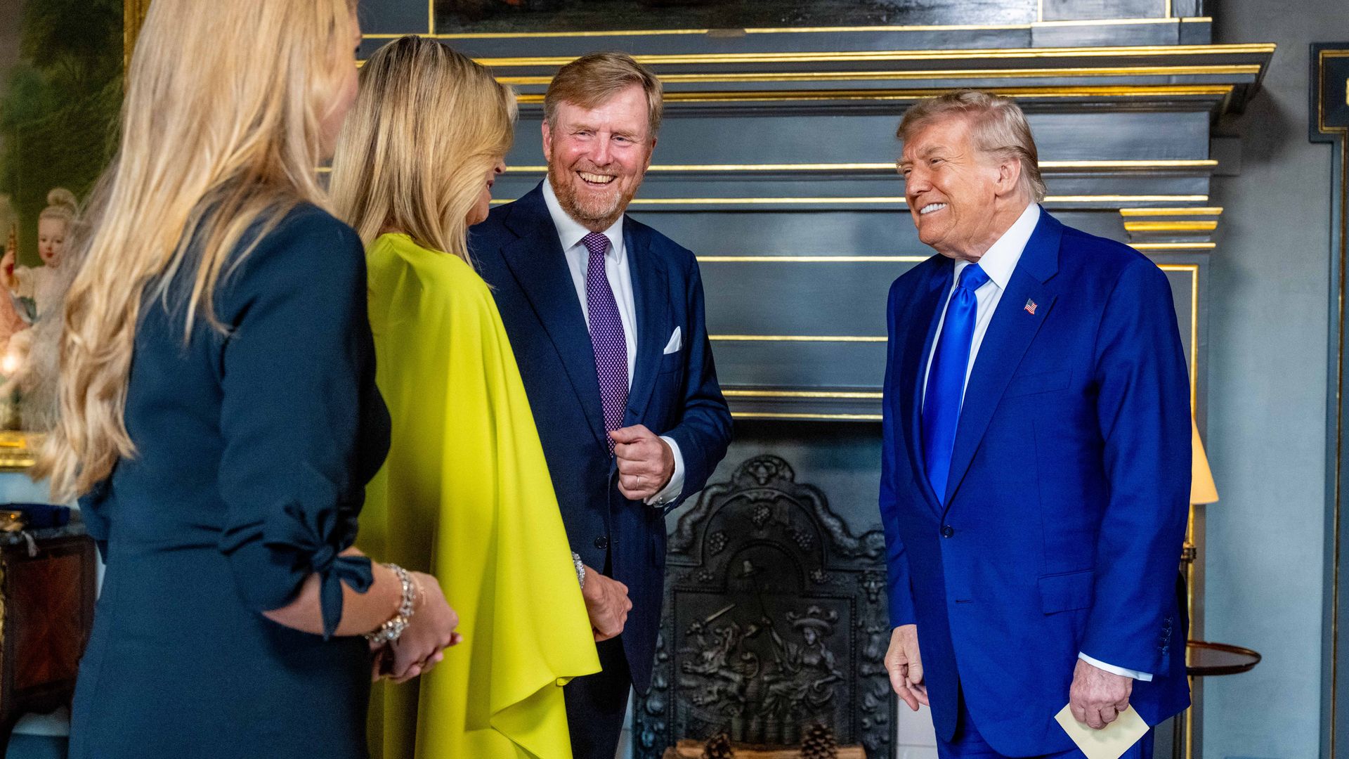 Queen Maxima, King Willem-Alexander and their daughter Princess ...