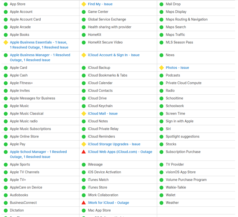 iCloud down — live updates on Apple outage hitting Photos, Mail and more