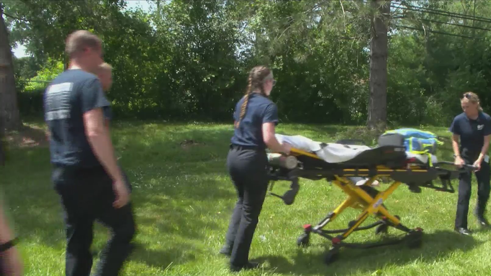 URMC and EMS teams prepare for summer emergencies with heat stroke simulation