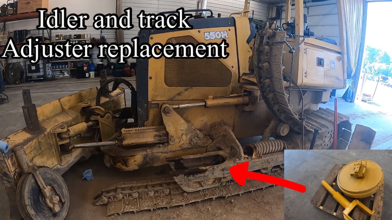 How to Replace Track Idler & Adjuster on John Deere Dozers