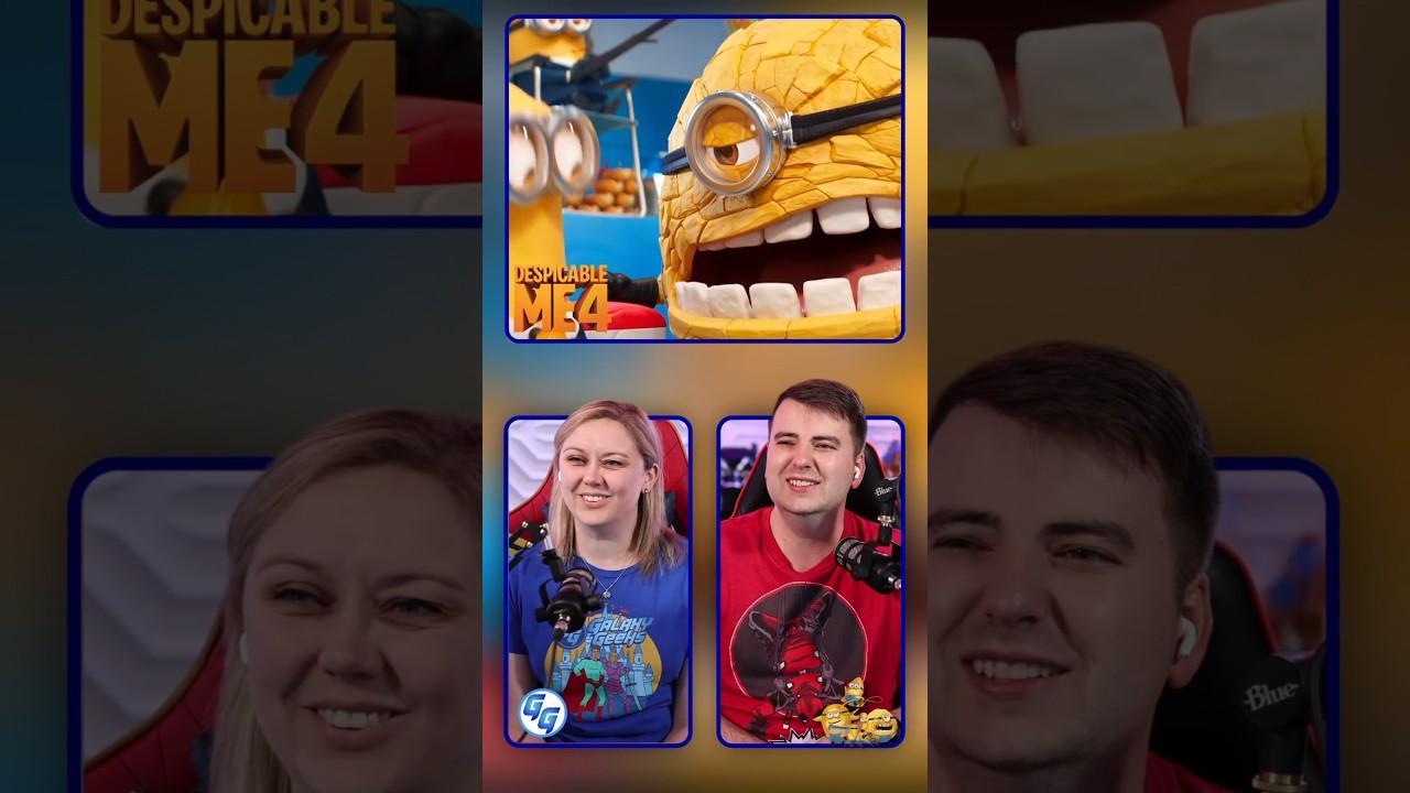 He’s On Fire! 👀 Despicable Me 4 Reaction!