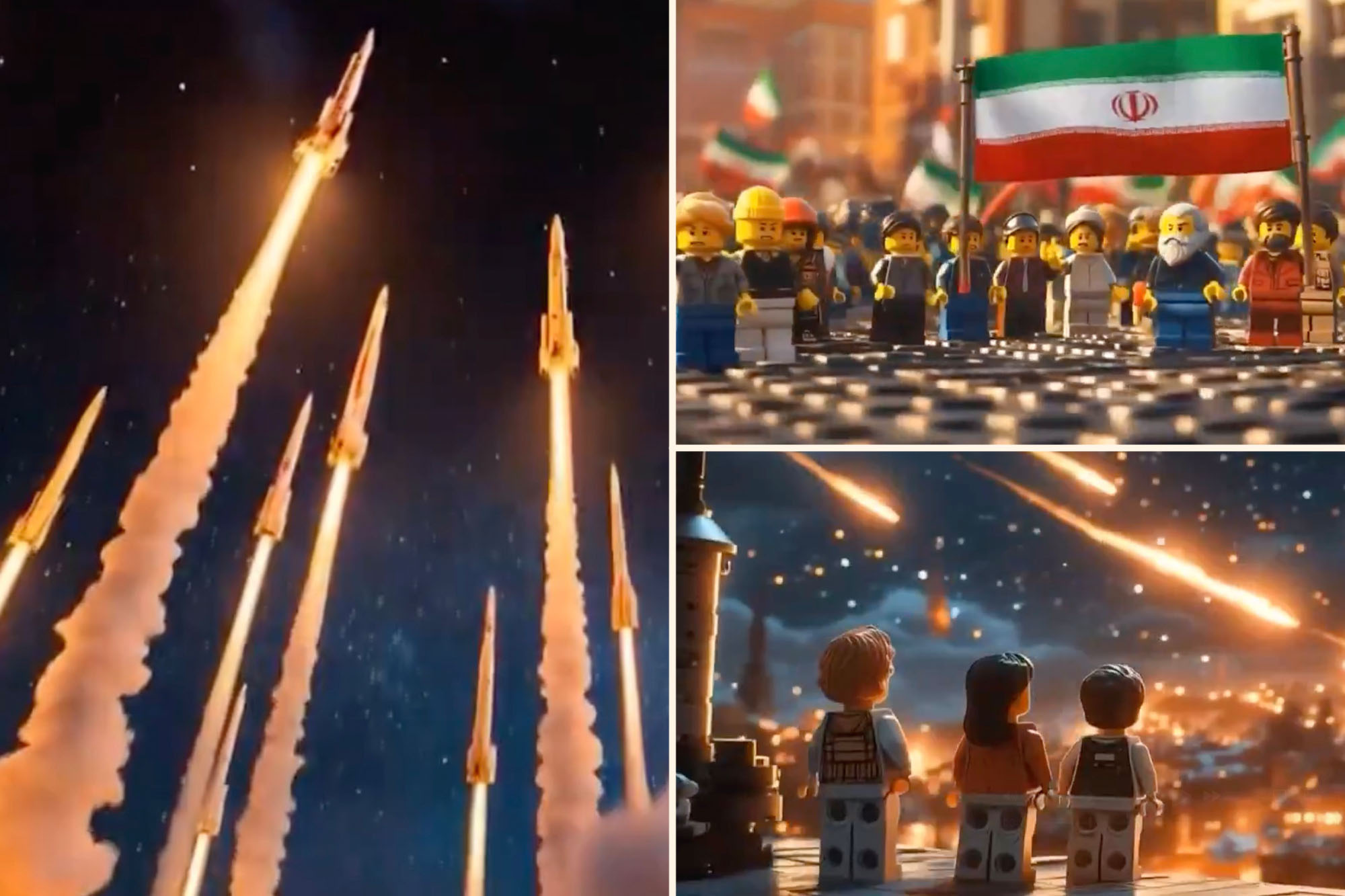 Iranian state media plays bizarre Lego-style propaganda video claiming ...