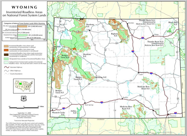 Trump’s ag boss is cutting 3.3M ‘roadless’ acres from 9 national ...