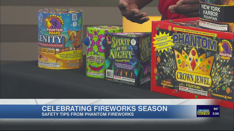 Fireworks Safety With Phantom Fireworks