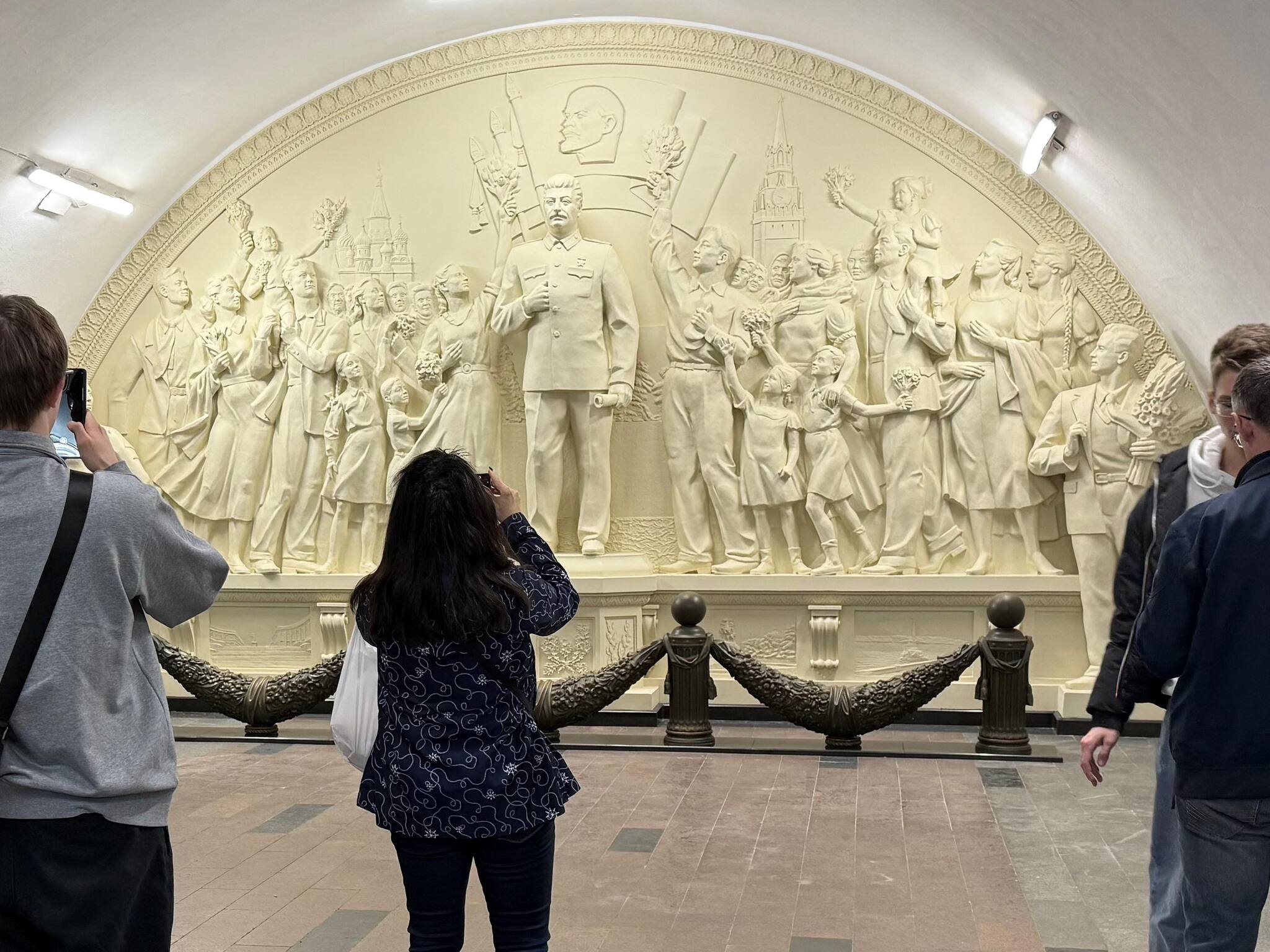 Russland: Moskau verbietet Protest gegen Stalin-Relief – wegen Corona